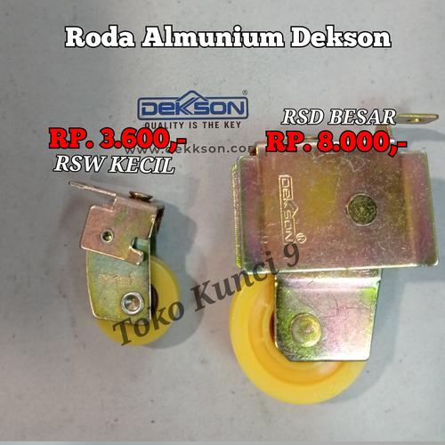 Jual Roller Sliding Window Dekkson RSW Kecil Dekson Roda sliding ...