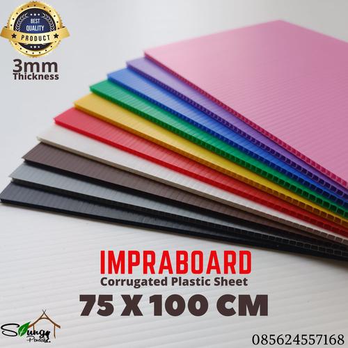 Jual Impraboard / Inpraboard / Infraboard 3mm 75 x 100 cm Best Seller ...