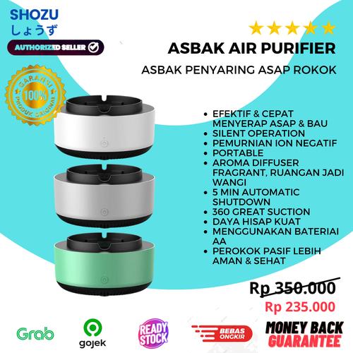 Jual Asbak Purifier Ashtray Portable Filter Udara Penghilang Asap Rokok ...