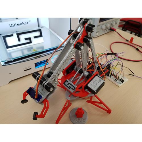 Jual ARM Robotic hand/Robot Arm Tangan Lengan/tanpa servo/hanya rangka ...