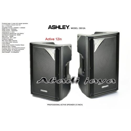 Jual speaker aktif ashley db12a 12 inch 1 buah ashley db 12a original ...