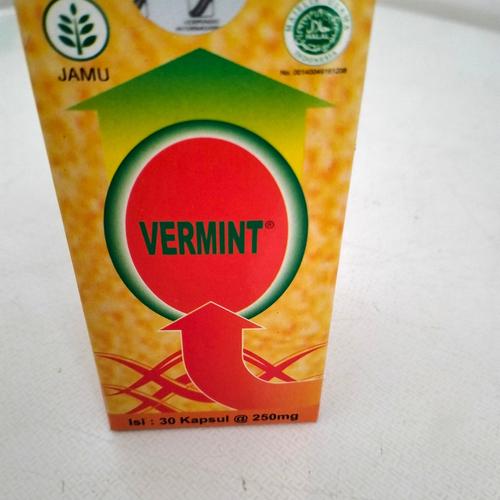 Jual VERMINT ISI 30 KAPSUL ORIGINAL OBAT TYPES TIPUS DEMAM SAKIT KEPALA ...