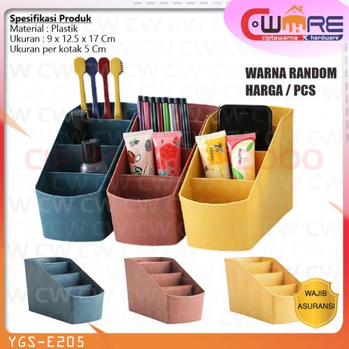 Jual Rak Meja Alat Tulis / Rak ATK 4 Sekat /Organizer Meja Rak 4 Sekat ...