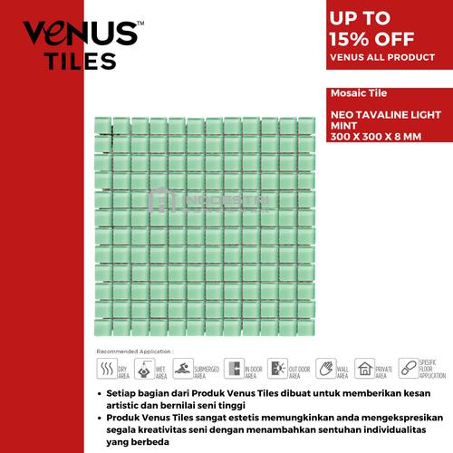 Jual Mosaic Venus Neo Tavaline Light Mint / Mosaic Dapur - Kab. Bogor ...