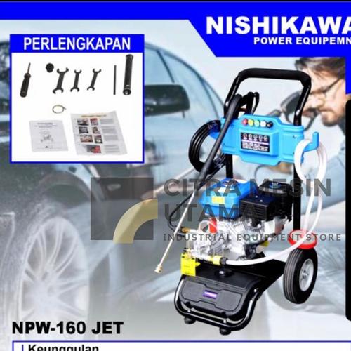 Jual Mesin High Pressure Washer Nishikawa NPW-160 JET 2600 PSI Gasoline ...