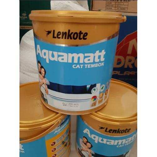 Jual Cat Tembok Lenkote AQUAMATT 20kg - Super White - Kota Tangerang ...