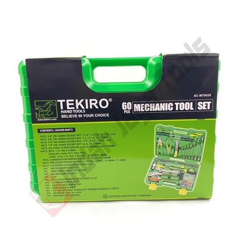 Jual TERBAIK TEKIRO SC-MT0626 Mechanic Tool Set 60 Pcs - Toolkit Tool Kit - Kota Denpasar ...