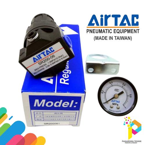 Jual AIR REGULATOR PNEUMATIC AIRTAC SR200-06 - SR200-08 - Jakarta Barat - PANAROMA TECNICA ...