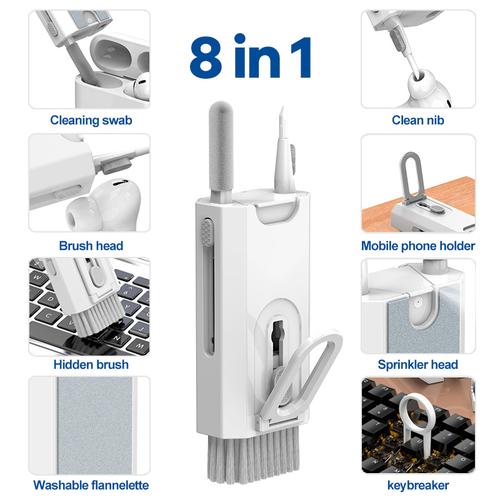 Jual Keyboard Cleaning Kit Sikat Kuas Pembersih Keyboard Earphone 8 in ...