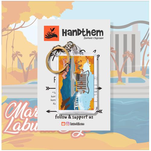 Jual Gantungan Kunci LABUAN BAJO / OLEH-OLEH KHAS LABUAN BAJO / Dua ...