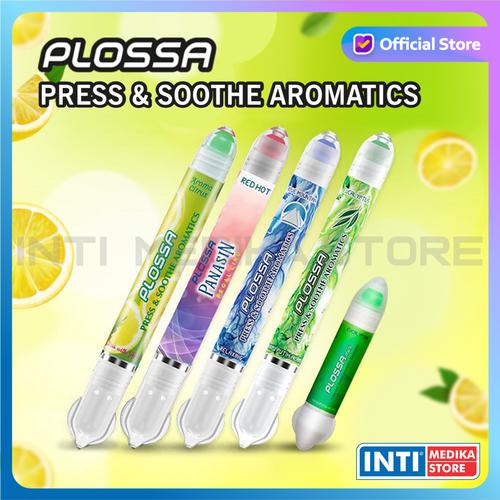 Promo PLOSSA - Minyak Angin Roll On + Inhaler Aromatherapy - Red Hot ...