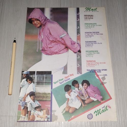 Jual Iklan Cetak Jadul Mail Showroom model yuni shara, connie dio ...