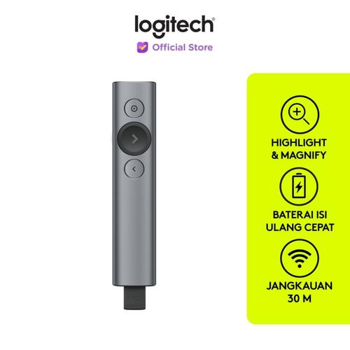 Jual Logitech Spotlight Pointer Presenter Wireless Bluetooth - Jakarta Pusat - Printerpedia ...