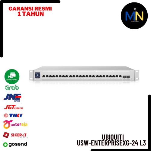 Jual Ubiquiti USW-EnterpriseXG-24 L3 Switch Hub 24Port Gigabit SFP ...