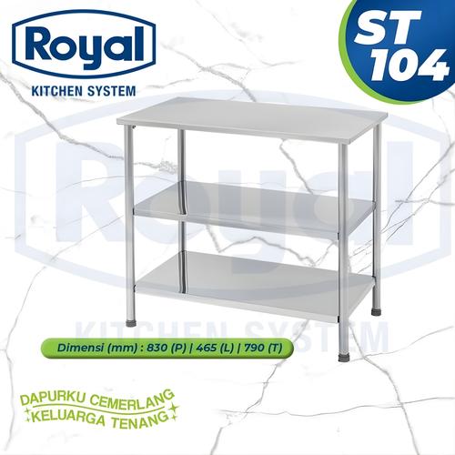 Jual Kitchen Table Royal ST 104 | Meja Dapur Stainless | Work Table ...