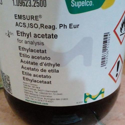 Jual Ethyl acetate / Etil Asetat Pro Analisis Merck eceran - 50 ml ...
