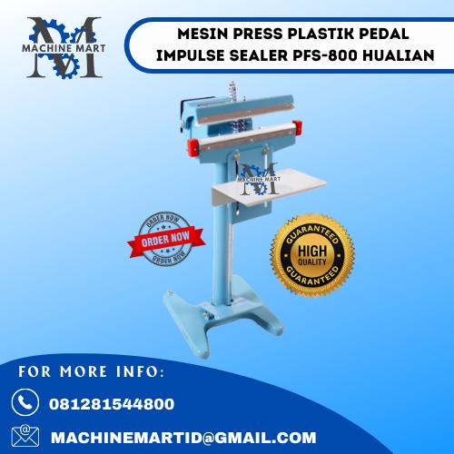 Jual Mesin Press Plastik Pedal Impulse Sealer PFS-800 10 mm - Kota ...