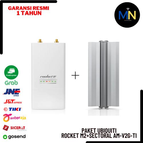 Jual Paket Ubiquiti Rocket M2 + Sectoral AM-V2G-Ti Titanium Sector ...