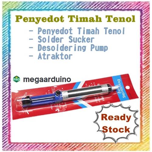 Jual Atraktor / Penyedot Timah Tenol / Solder Sucker / Desoldering Pump ...