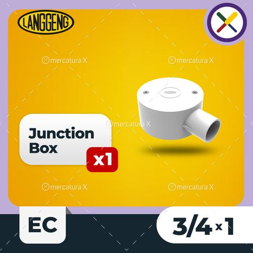 Jual Sambungan Listrik Conduit Junction Box 3/4 x 1 - Fitting PVC - Kab ...