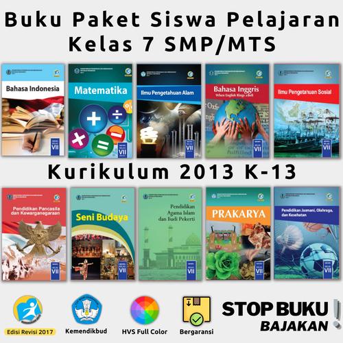 Jual Buku PAKET KELAS KLS 1 7 SMP KURIKULUM 2013 K13 KURTILAS KEMENDIKBUD KEMDIKBUD Mata ...
