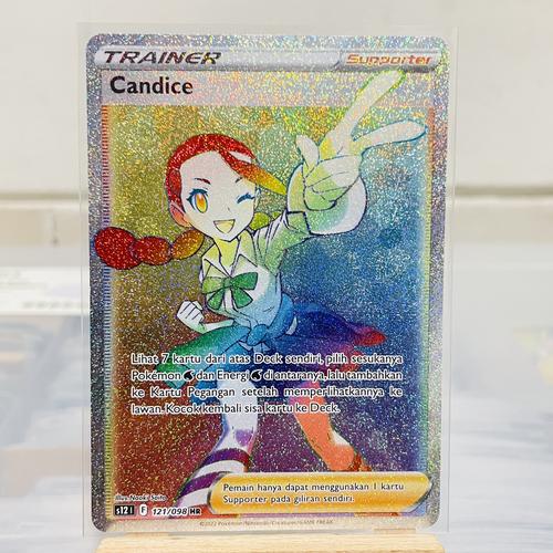 Jual Candice HR Hyper rare rainbow kartu pokemon tcg indonesia trainer ...