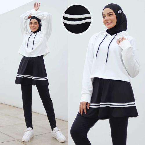 Jual Hitjab - Rok Legging List Olahraga Sport Jogging Lari Sepeda ...