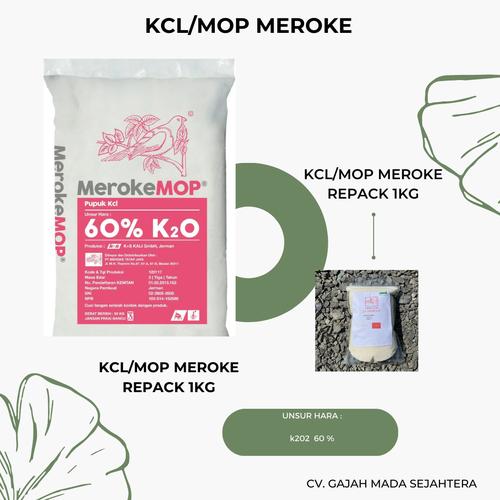 Jual PUPUK MEROKE KCL / MOP 1 KG KEMASAN REPACK KCL MEROKE / MOP - Kota ...