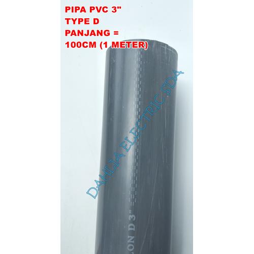 Jual PIPA PVC 3 INCH TYPE D PANJANG 1 METER - Kab. Sidoarjo - Dahlia ...