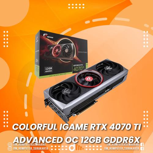 Jual COLORFUL iGAME RTX 4070 Ti ADVANCED OC 12GB GDDR6X - VGA CARD ...