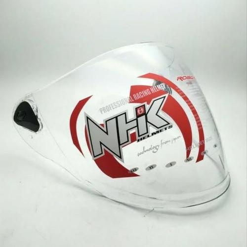 Jual TERMURAH Visor NHK R6 Original PNP S1GP Kaca helm clear half face ...