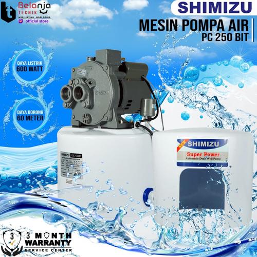 Jual SHIMIZU Mesin Pompa Air Otomatis PC-250 BIT 30 Meter Automatic ...