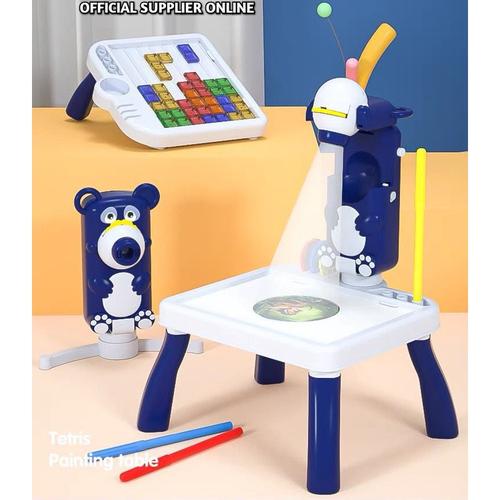 Jual MAINAN EDUKASI ANAK CEWEK COWOK MOTORIK PROYEKTOR 3 IN 1 MAGNET ...