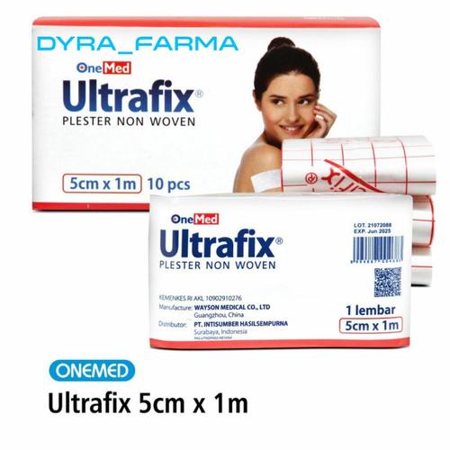 Jual Plester Luka Ultrafix 5 cm x 1 Meter Onemed / ULTRAFIX 5cm x 1m ...