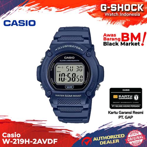 Promo Casio General W-219H-2AVDF W-219H W-219 W219H W 219H - Kota ...