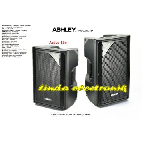 Jual speaker aktif ashley db12a 12 inch 1 buah ashley db 12a original ...