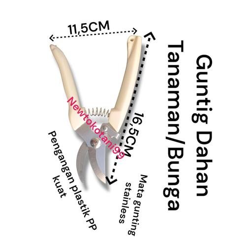 Jual Gunting dahan ranting tanaman pruning scissors gunting bunga ...
