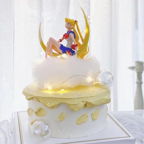 Promo TOPPER CAKE SAILORMOON BULAN SABIT/TOPPER SAILORMOON/FIGURE ...