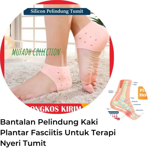 Jual Bantalan Alas Tumit Kaki Plantar Fascitis Tendon Betis Pereda ...