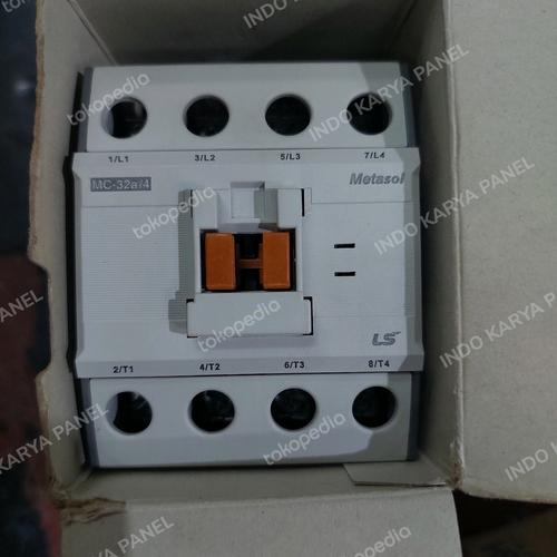 Jual KONTAKTOR LS METASOL MC-32a/4 50a 4p(R,S,T,N) 48VDC LS - Jakarta ...