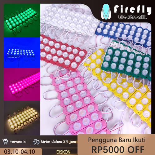 Jual Lampu LED Modul 3 Mata SMD DC 12Volt dan 24 Volt waterproof 3 Mata ...
