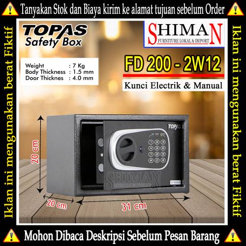 Jual Safety Box Digital Besi FD 200 TOPAS - Barang Saja - Kota Surabaya ...