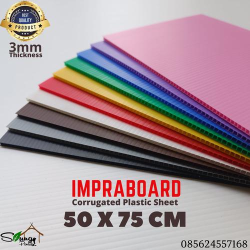 Jual Impraboard / Inpraboard / Infraboard 3mm 50 x 75 cm Best Seller ...