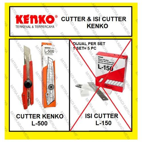 Jual Cutter Besar KENKO L-500 Gagang Pisau Cutter - Kota Tangerang ...