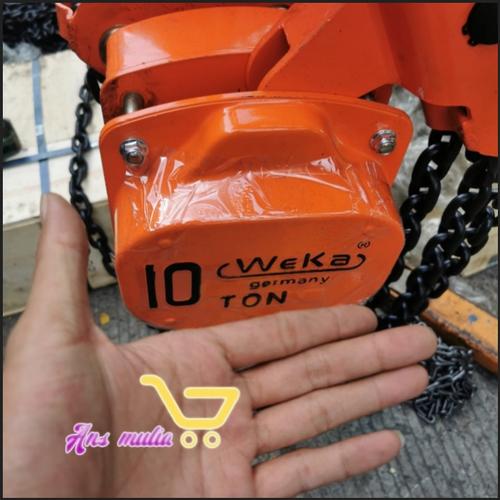 Jual Chain block 10 ton Panjang Rantai 5 meter WeKa Germany - Jakarta ...