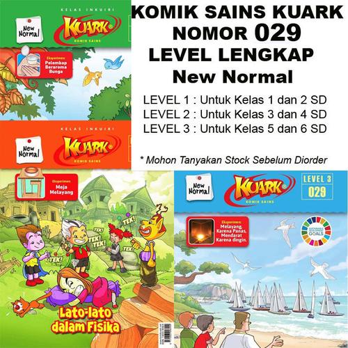 Jual KOMIK SAINS KUARK NOMOR 029 LEVEL LENGKAP - MATERI OSK 2023 - ORIGINAL - LEVEL 1 - Kab ...