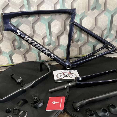 Jual s works tarmac sl7 frameset dusty blue(deep marine hologram)like ...