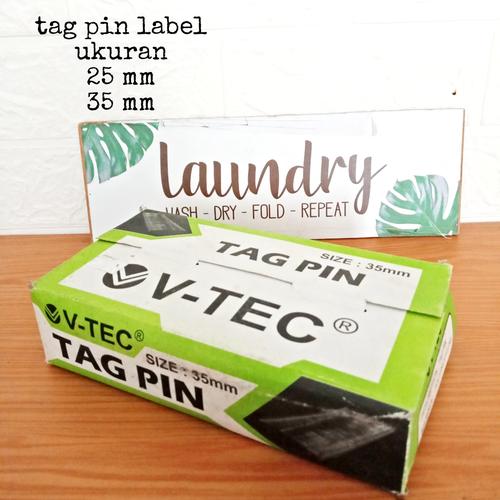 Jual Pin tag laundry - pin tag label harga pakaian topi dan lainnya ...
