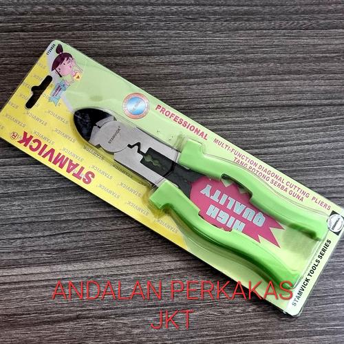 Jual Tang potong serba guna multi fungsi/tang potong kupas kabel 8 ...