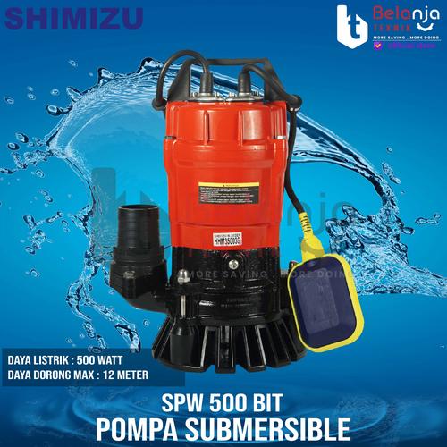 Promo Shimizu Pompa Air Celup SPW 500 BIT 2 Inch 12 Meter 500 Watt ...